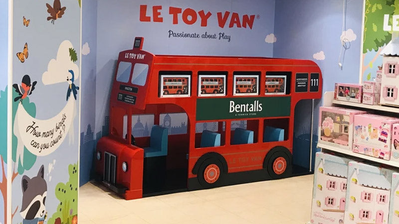 Wooden Christmas Toys At The Bentall Centre | Le Toy Van