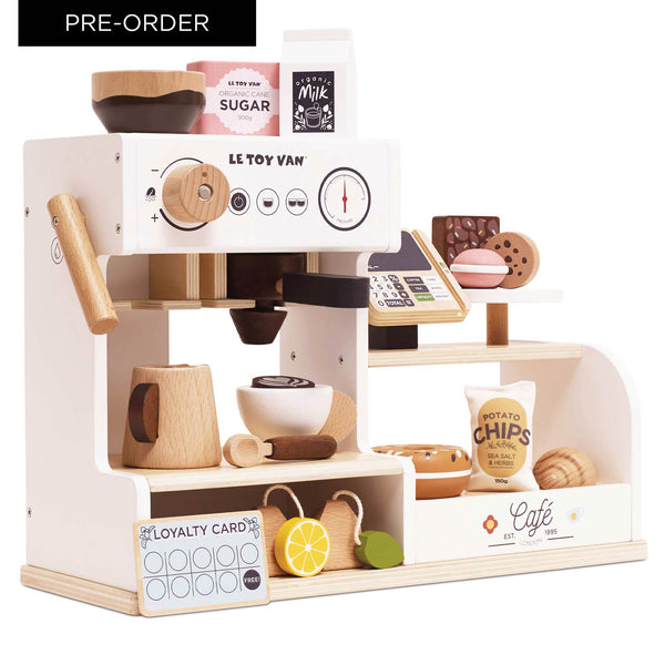 Shop & Café Market Stand | Wooden Pretend Play Toys | Le Toy Van