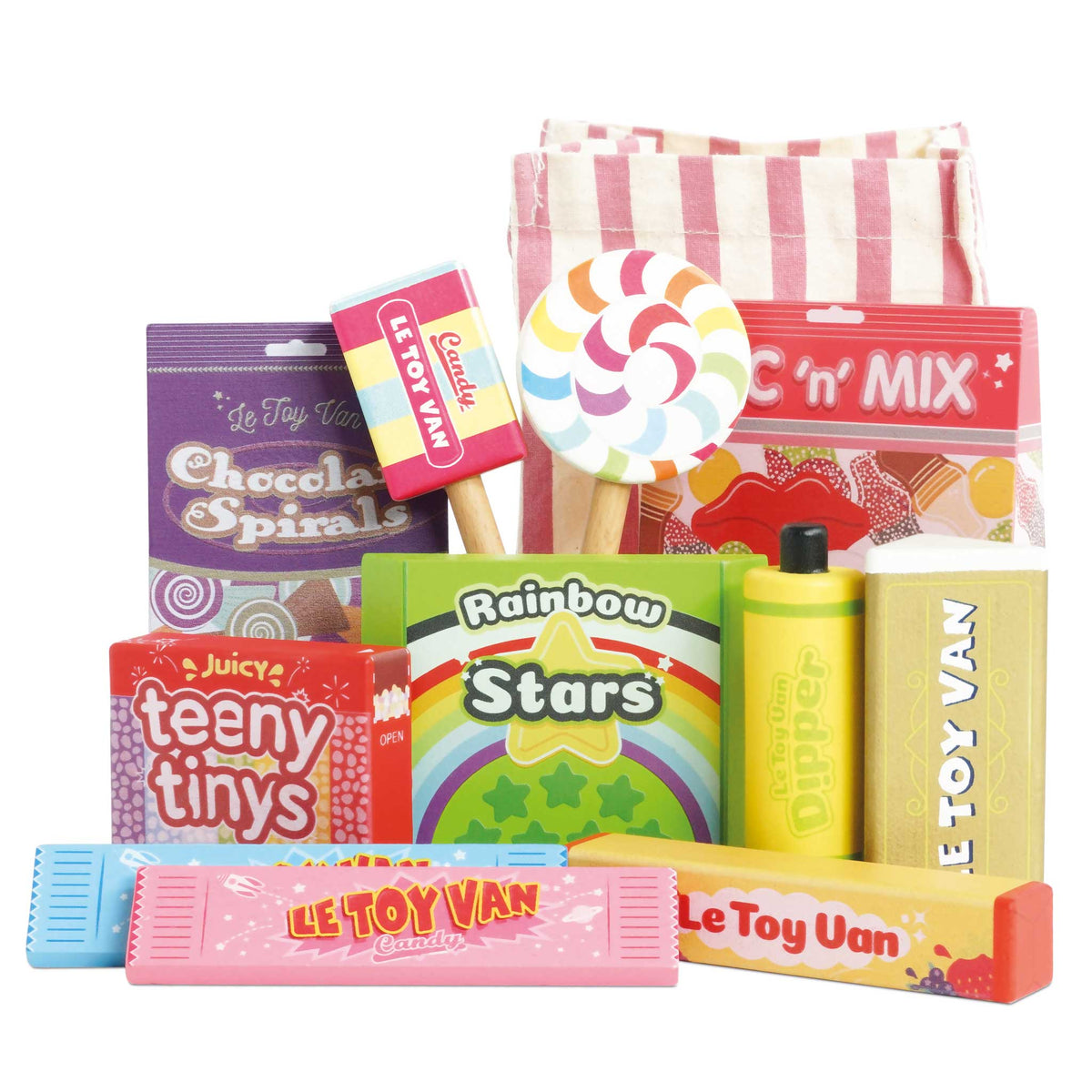 Wooden Sweet/Candy Toy Set - Pic’n’Mix | Wooden Toys – Le Toy Van